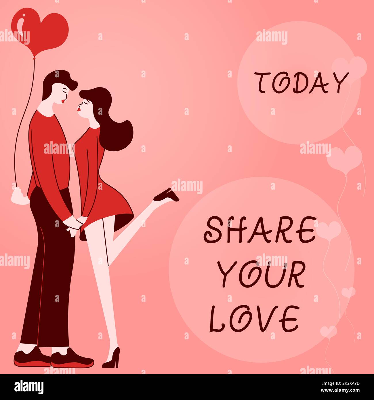 Writing displaying text SHARE YOUR LOVE. Business overview Express love ...