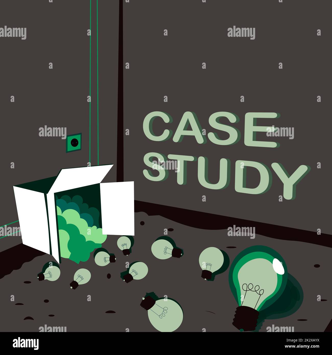 Handwriting text Case Study. Business idea A subject matter to be ...