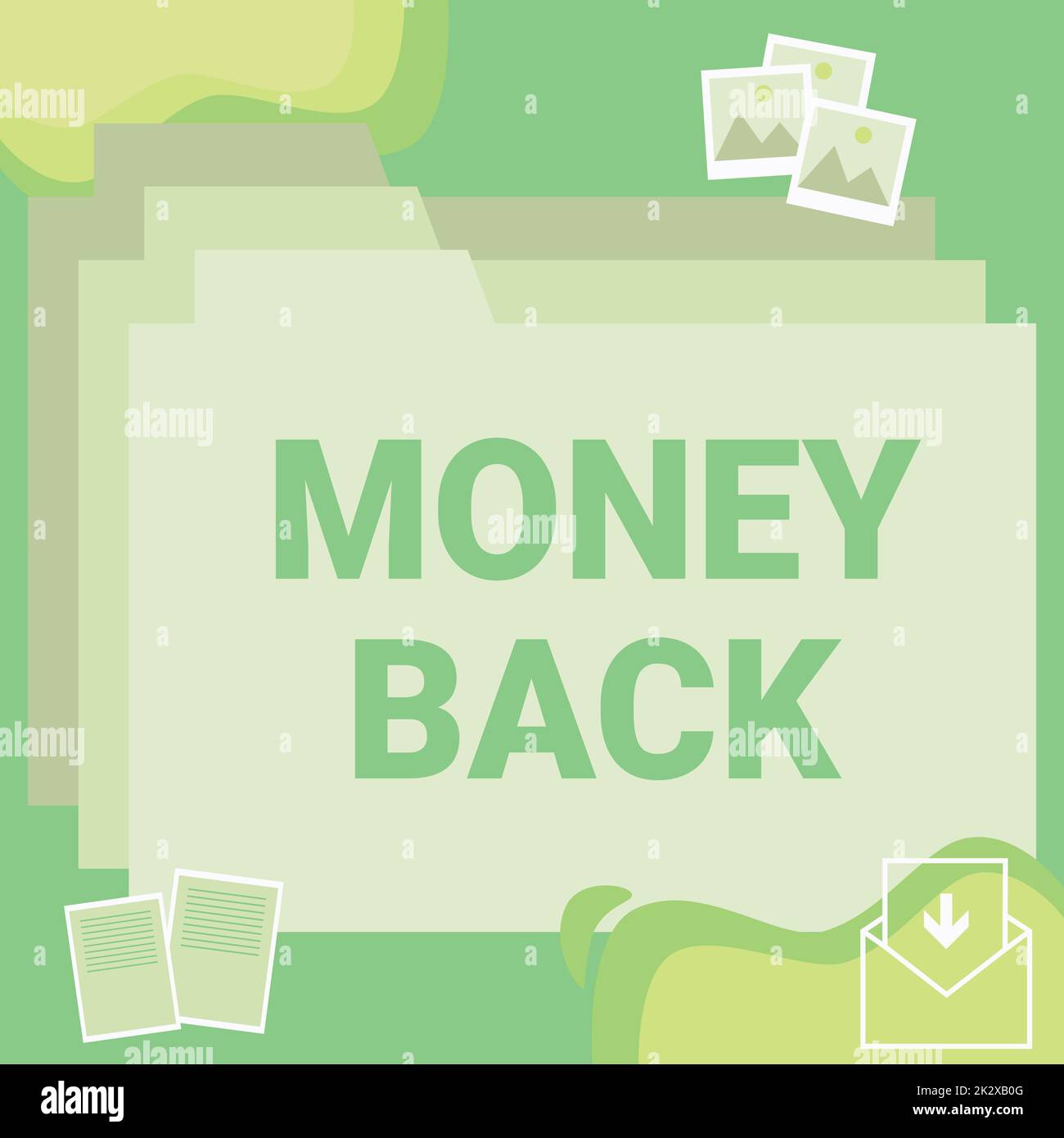 Writing displaying text Money Back. Word Written on get what you paid ...