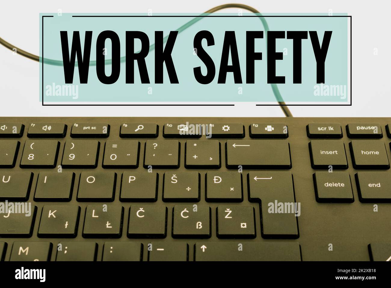 Inspiration showing sign Work Safety. Conceptual photo Policies and ...