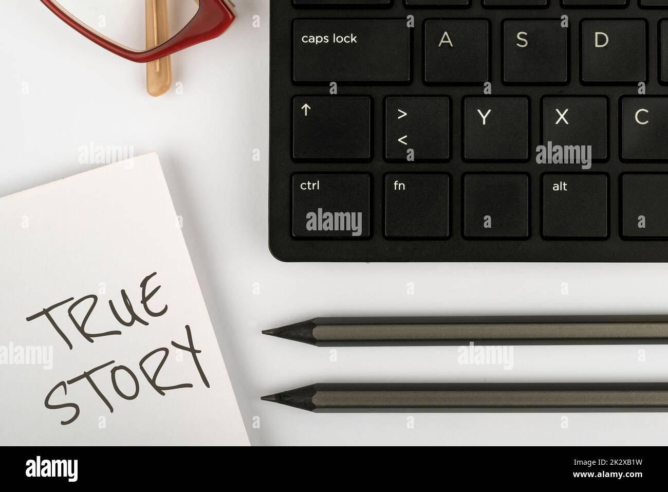 Text caption presenting True Story. Business overview The day to day ...