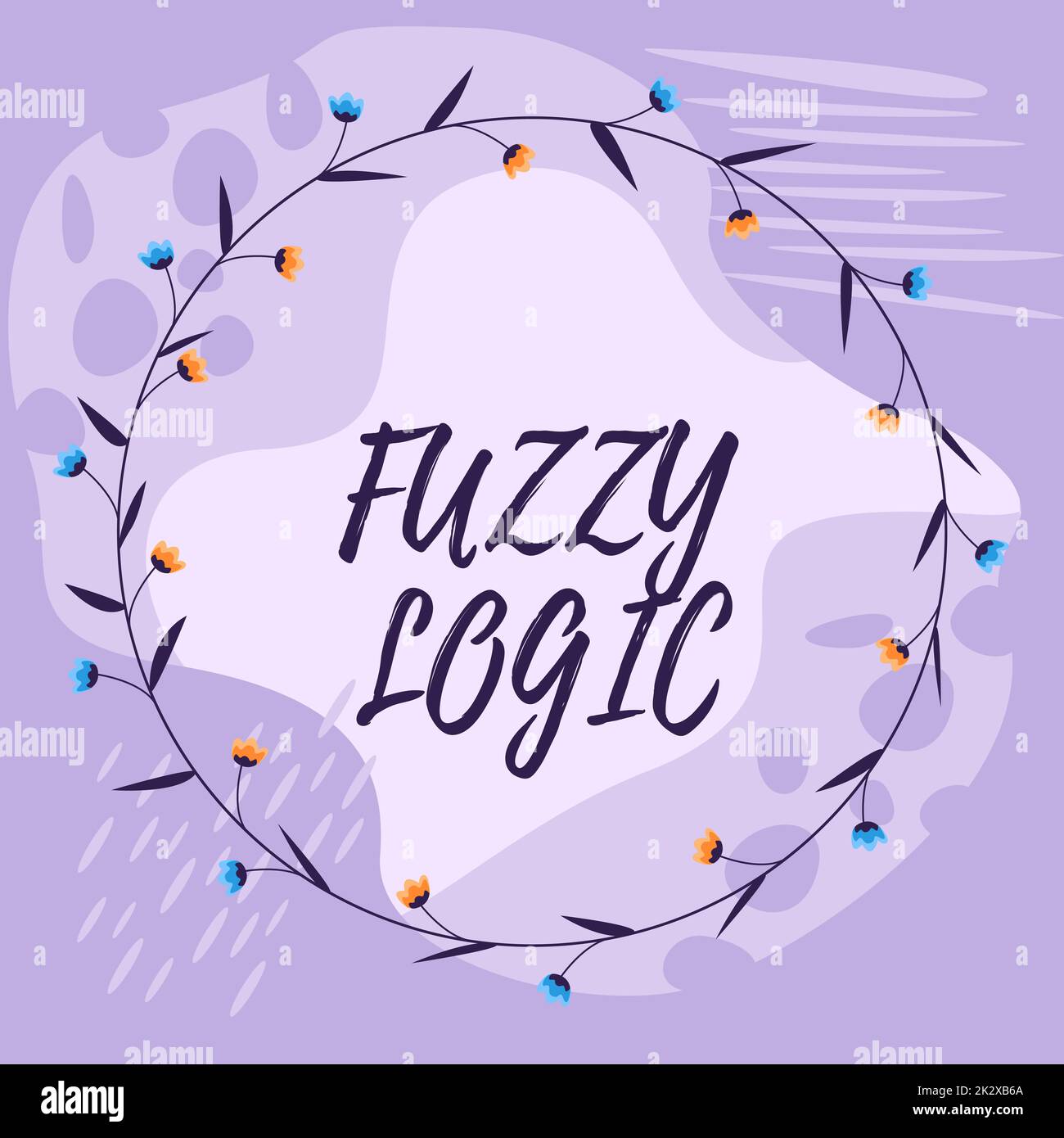 Hand writing sign Fuzzy Logic. Business overview checks for extent of ...
