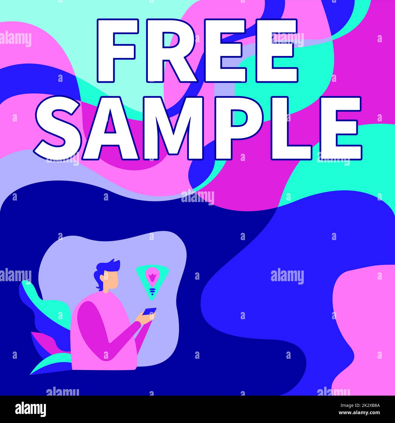 Handwriting text Free Sample. Concept meaning portion of products given ... Handwriting text Free Sample. Concept meaning portion of products given ...