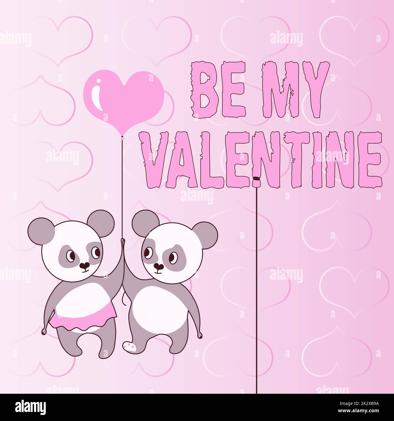 Writing displaying text BE MY VALENTINE. Conceptual photo Asking ...