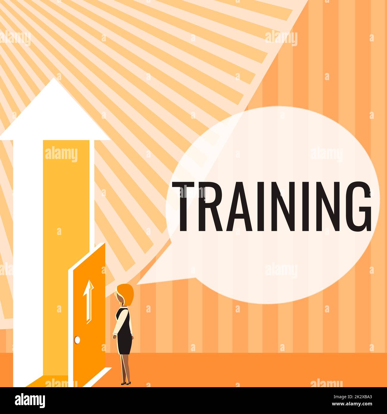 Text caption presenting Training. Conceptual photo An activity occurred ...