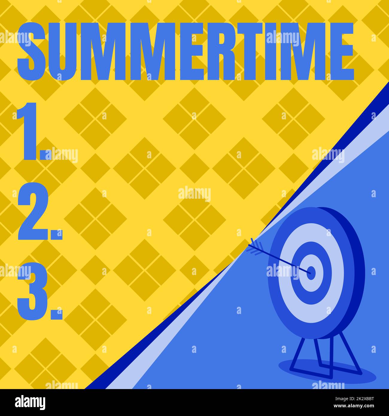 Hand writing sign Summertime. Business showcase Longer daylight ...