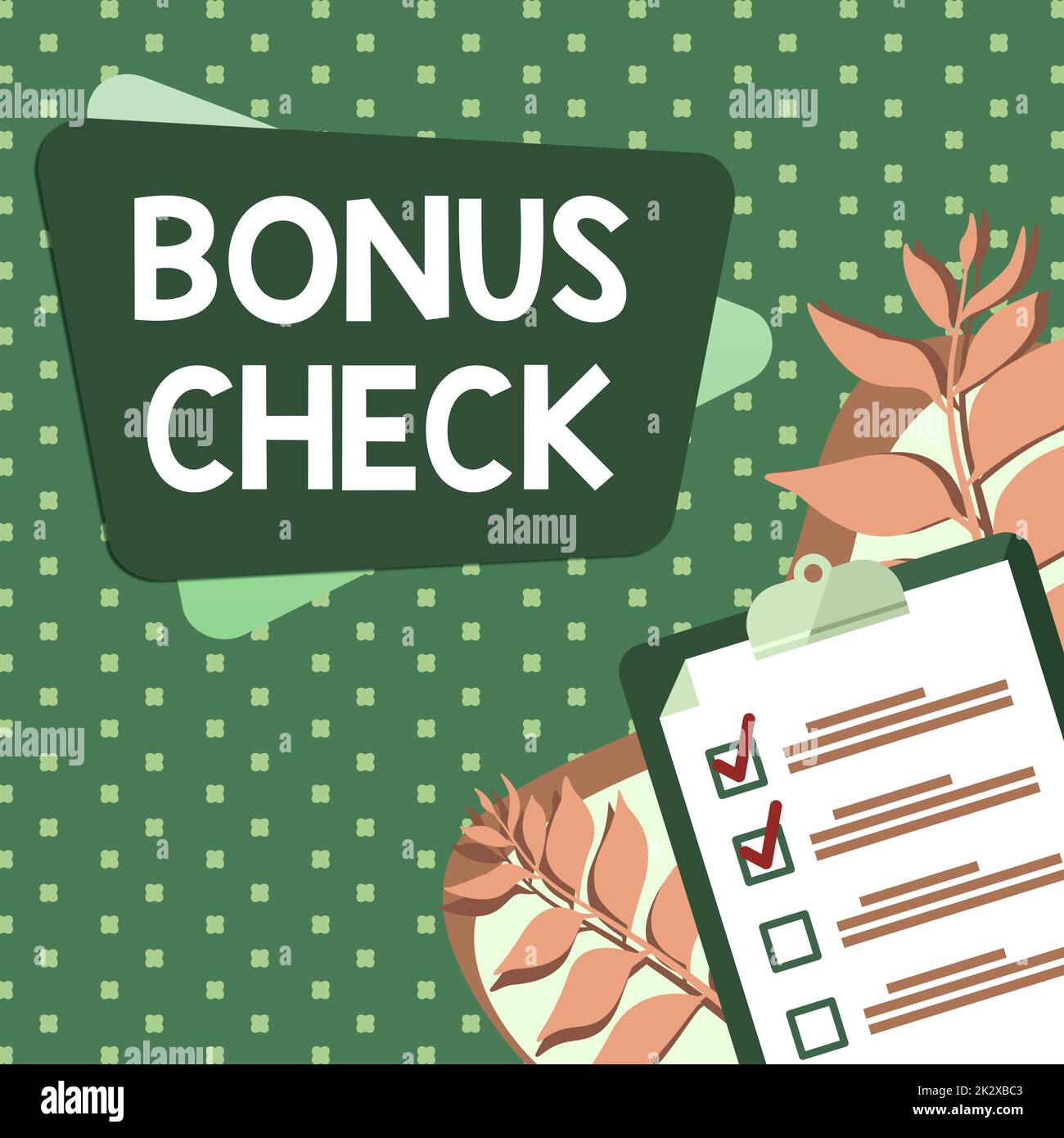 Hand writing sign Bonus Check. Word Written on something in addition to ...