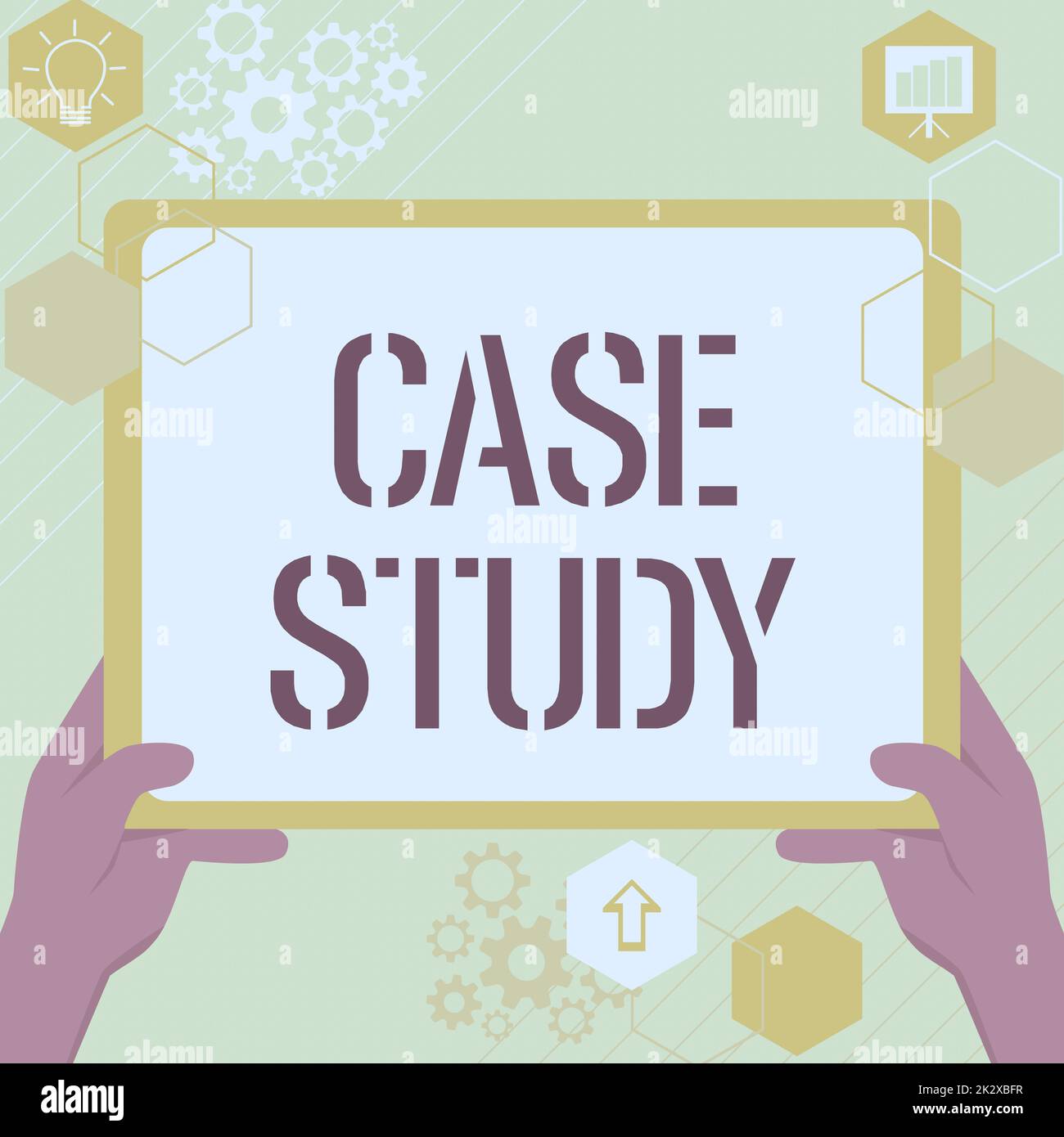 Text showing inspiration Case Study. Business overview A subject matter ...