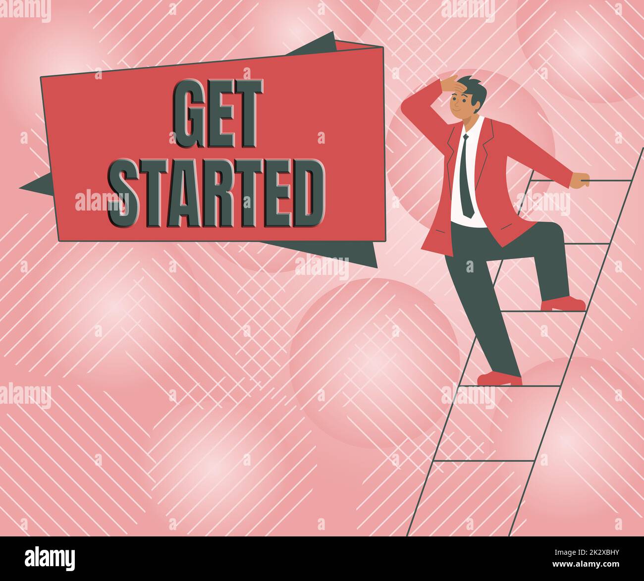 Text sign showing Get Started. Business idea asking someone to begin task endeavour or process ...