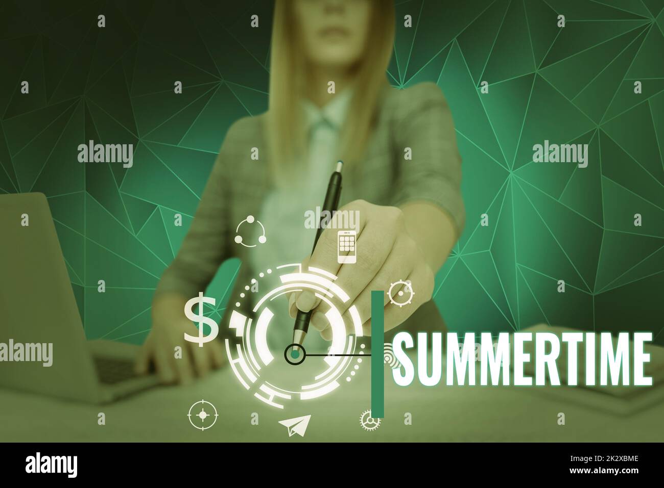 Inspiration showing sign Summertime. Concept meaning Longer daylight ...