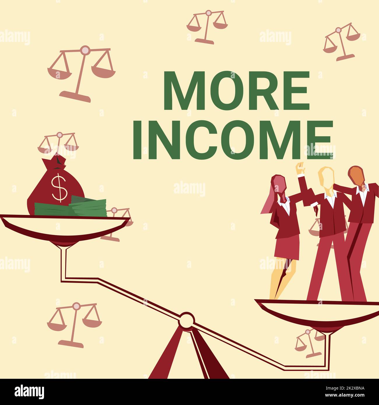 Writing displaying text More Income. Business idea Additional money ...