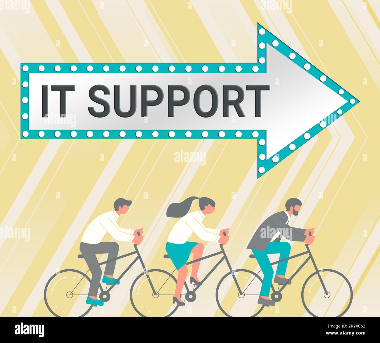 Conceptual caption It Support. Word Written on Lending help about ...