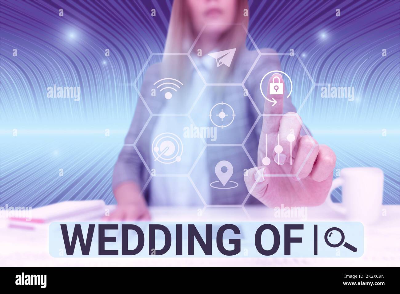 Text sign showing Wedding Of. Word for announcing that man and now as ...