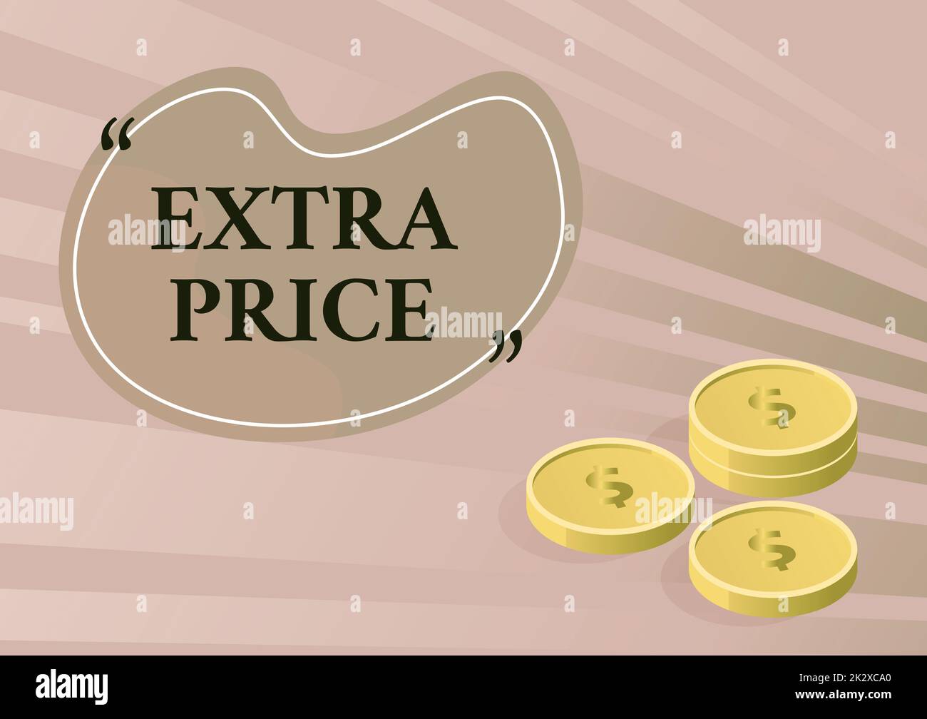 Sign displaying Extra Price. Internet Concept extra price definition ...