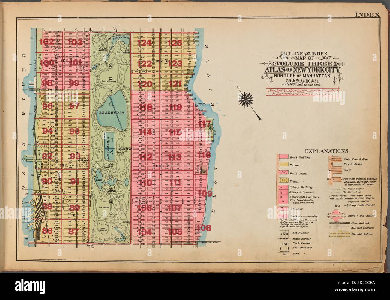 Cartographic, Maps. 1921 - 1923. Lionel Pincus and Princess Firyal Map Division. Real property ...