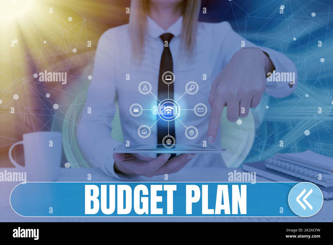 Conceptual display Budget Plan. Concept meaning financial schedule for ...