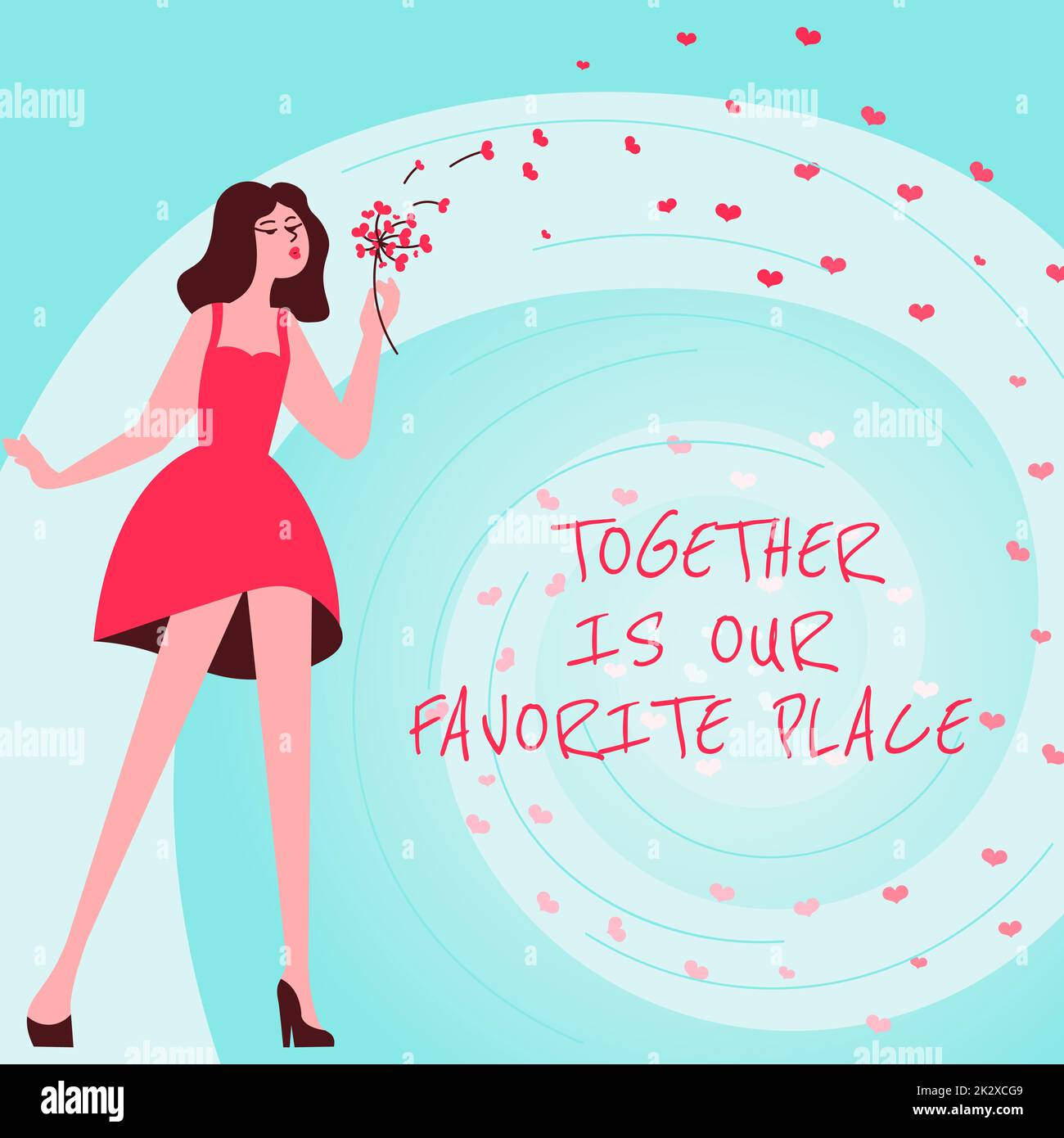 Inspiration showing sign TOGETHER IS OUR FAVORITE PLACE. Word for Place ...