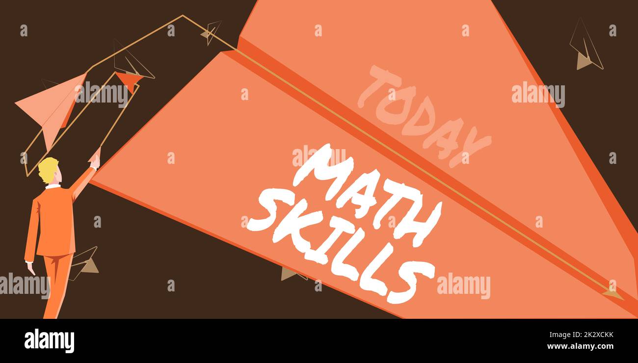 Inspiration showing sign Math Skills. Business approach starting to ...