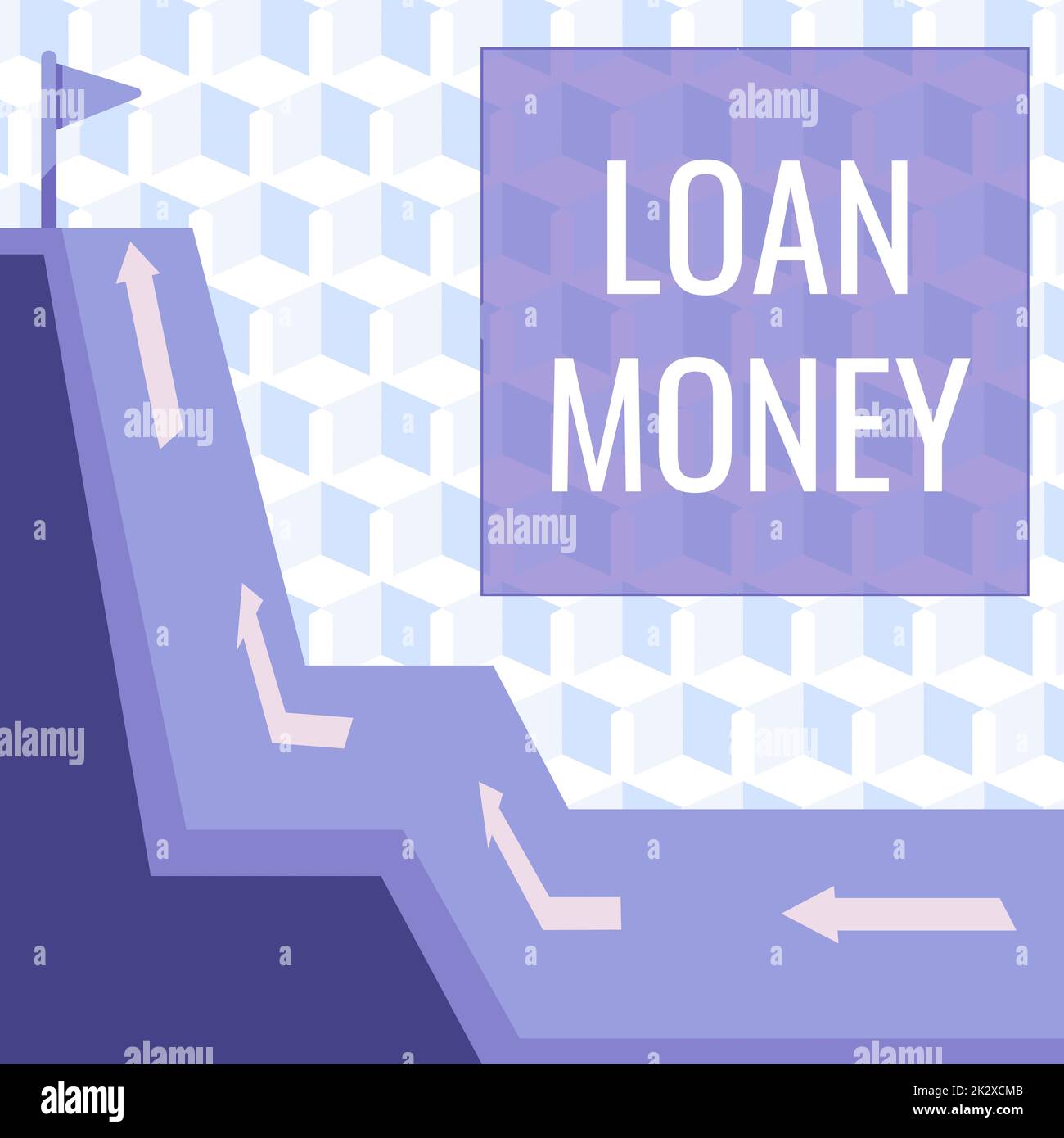 Handwriting text Loan Money. Concept meaning Something lent or ...