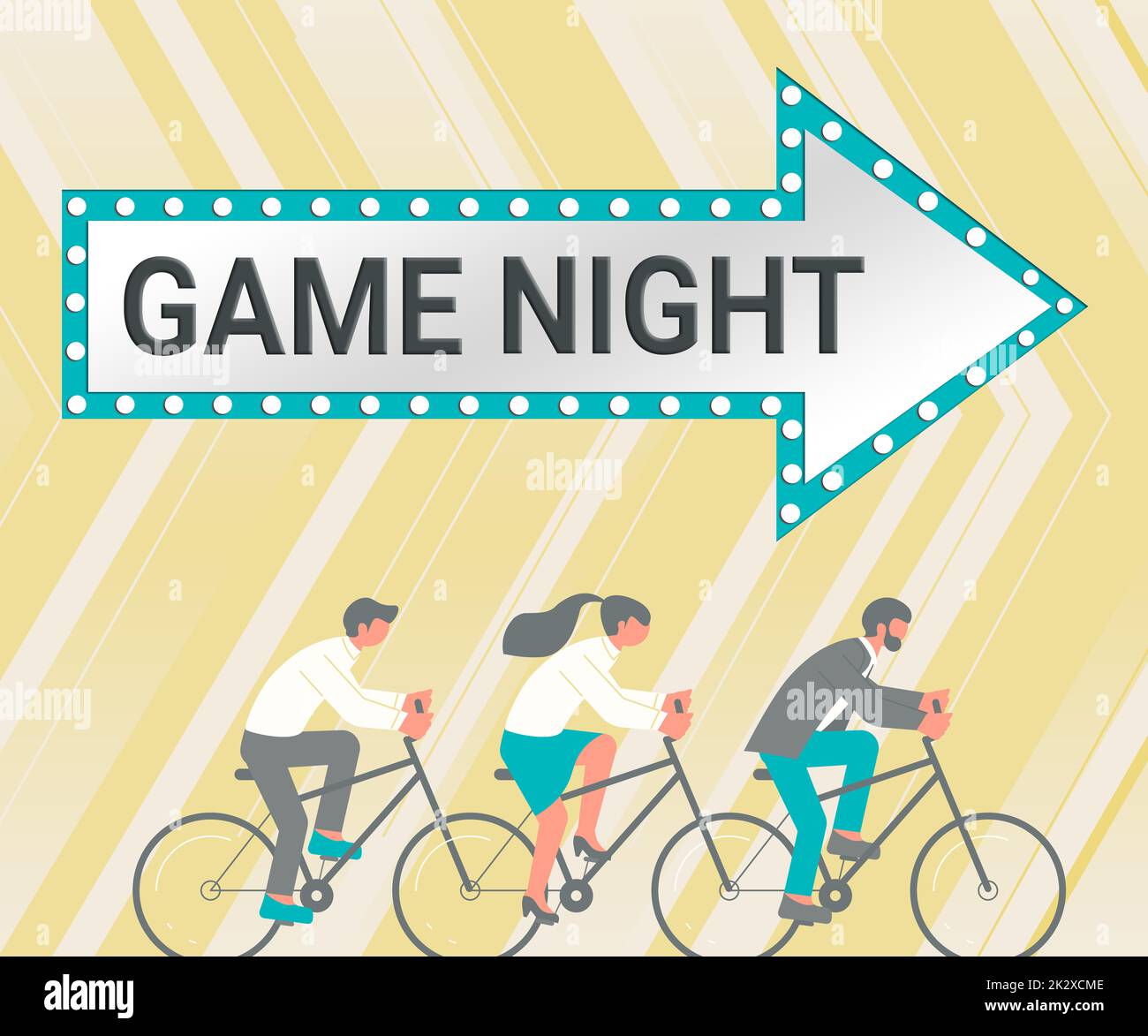 Conceptual caption Game Night. Business approach event in which folks ...