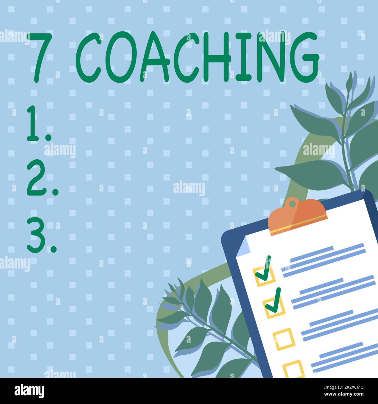 Handwriting text 7 Coaching. Business idea Refers to a number of ...
