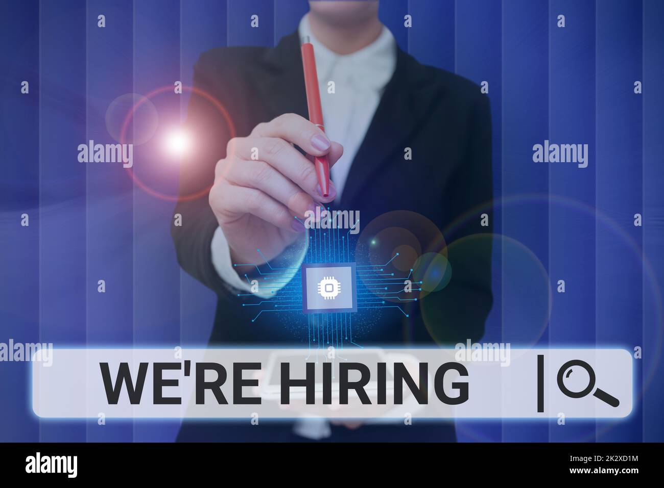 Writing displaying text We Are Hiring. Word Written on Advertising ...