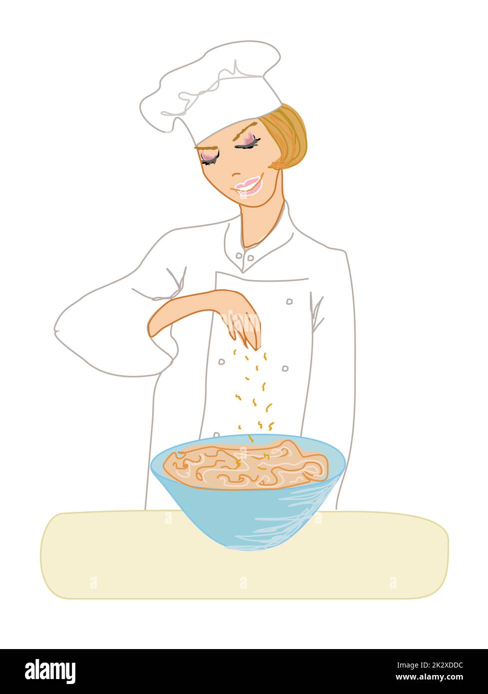 Stereotypical chef hi-res stock photography and images - Alamy