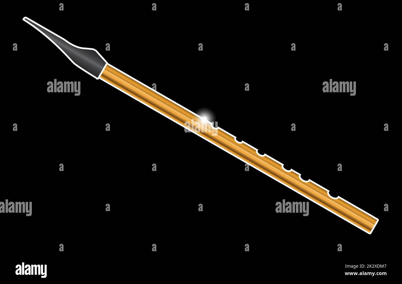 Penny Tin Irish Whistle Stock Photo - Alamy