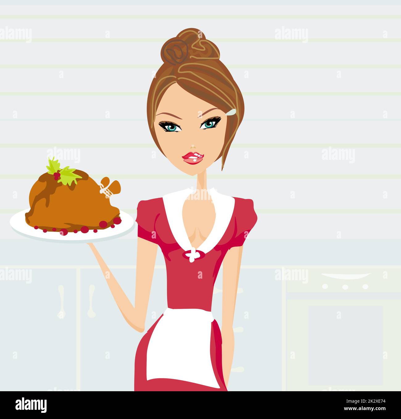 Woman chef turkey hi-res stock photography and images - Alamy