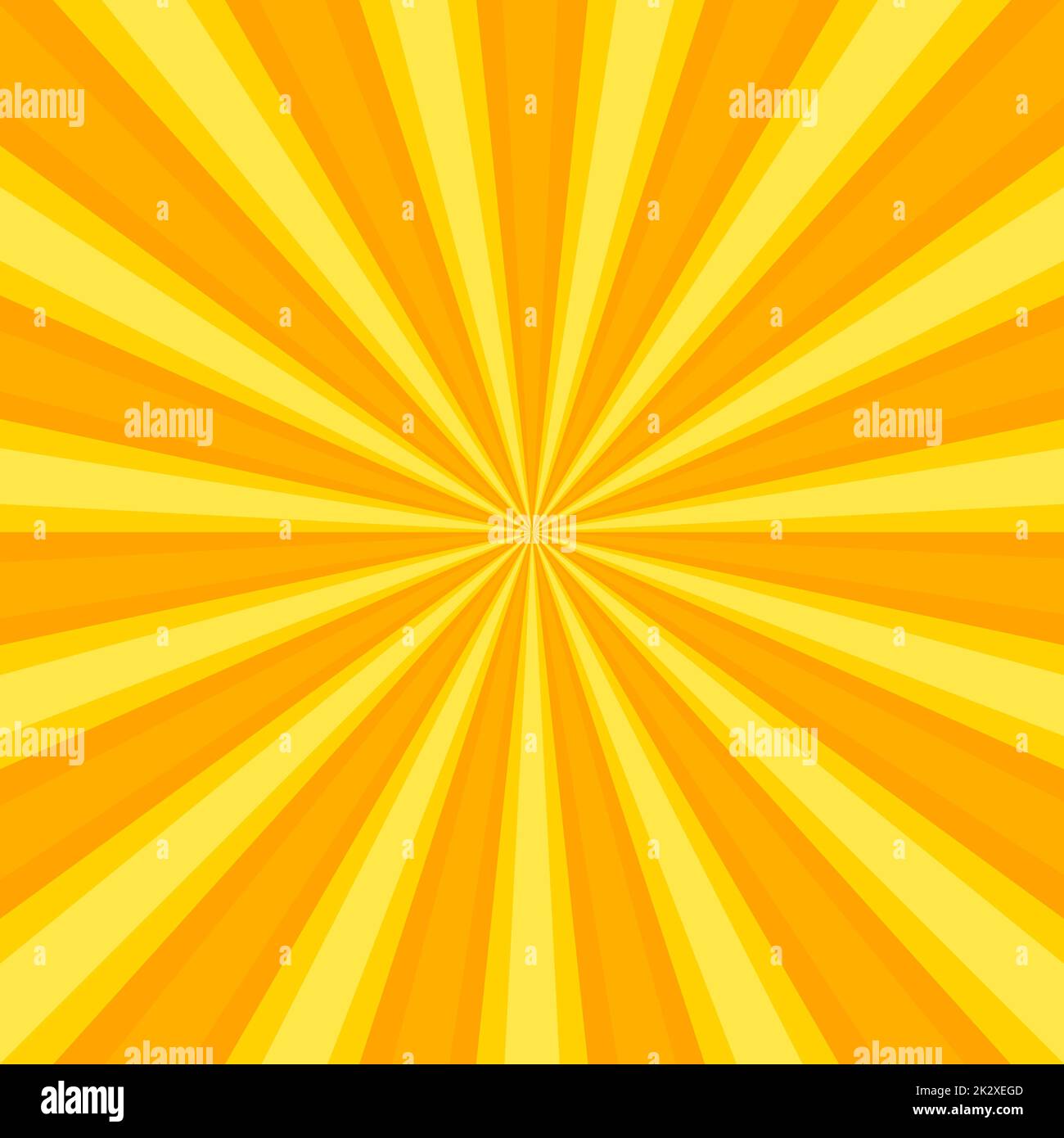 Radial yellow sun rays, bright web template texture background - Vector ...