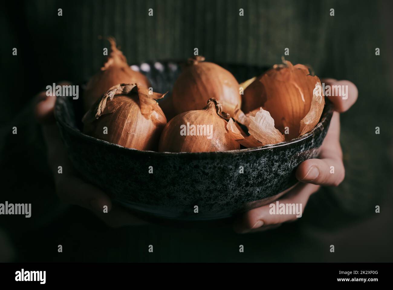 Crop onions hi-res stock photography and images - Alamy