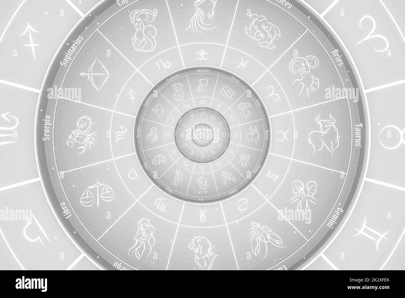 Astrology and alchemy sign background illustration Stock Photo - Alamy