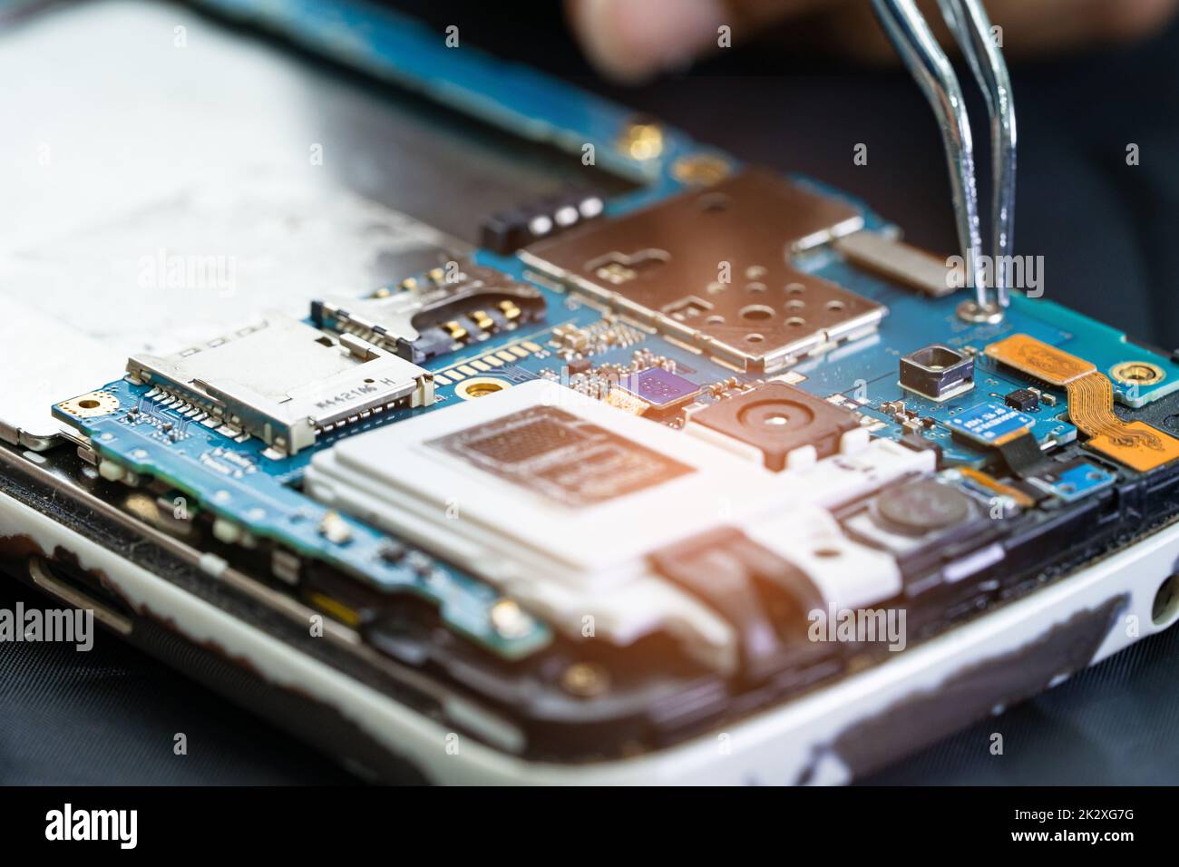 Mobile phone circuit board hi-res stock photography and images - Alamy