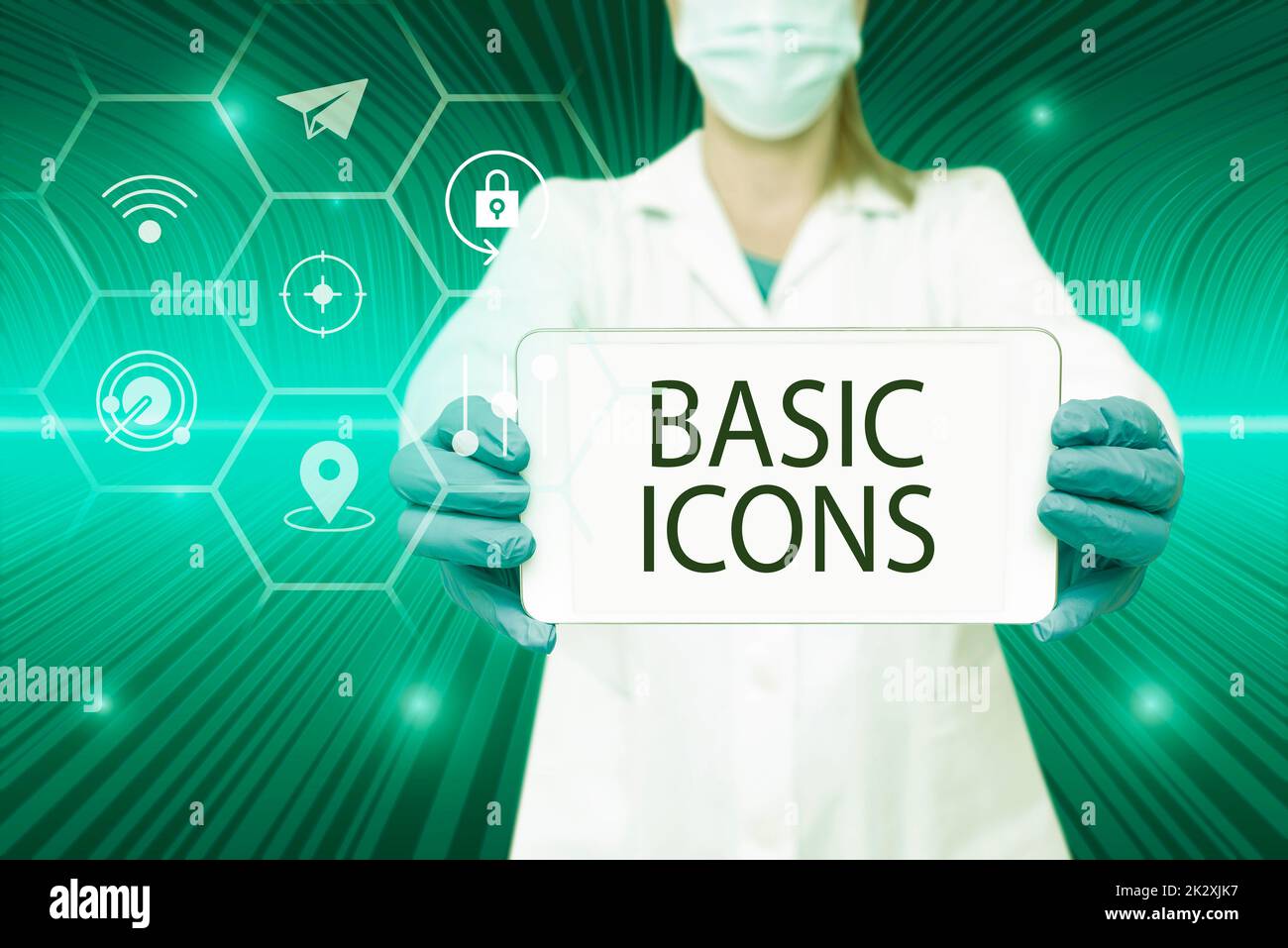 Text sign showing Basic Icons. Business approach pictogram or ideogram ...