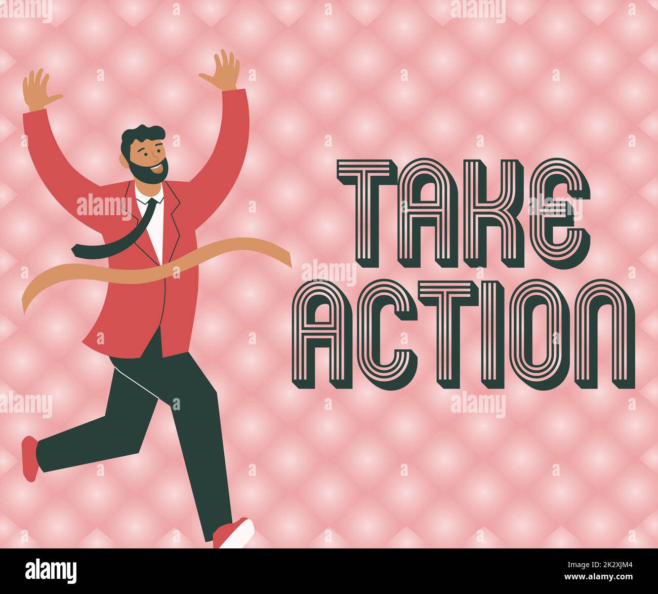 Handwriting text Take Action. Concept meaning advices someone to do ...