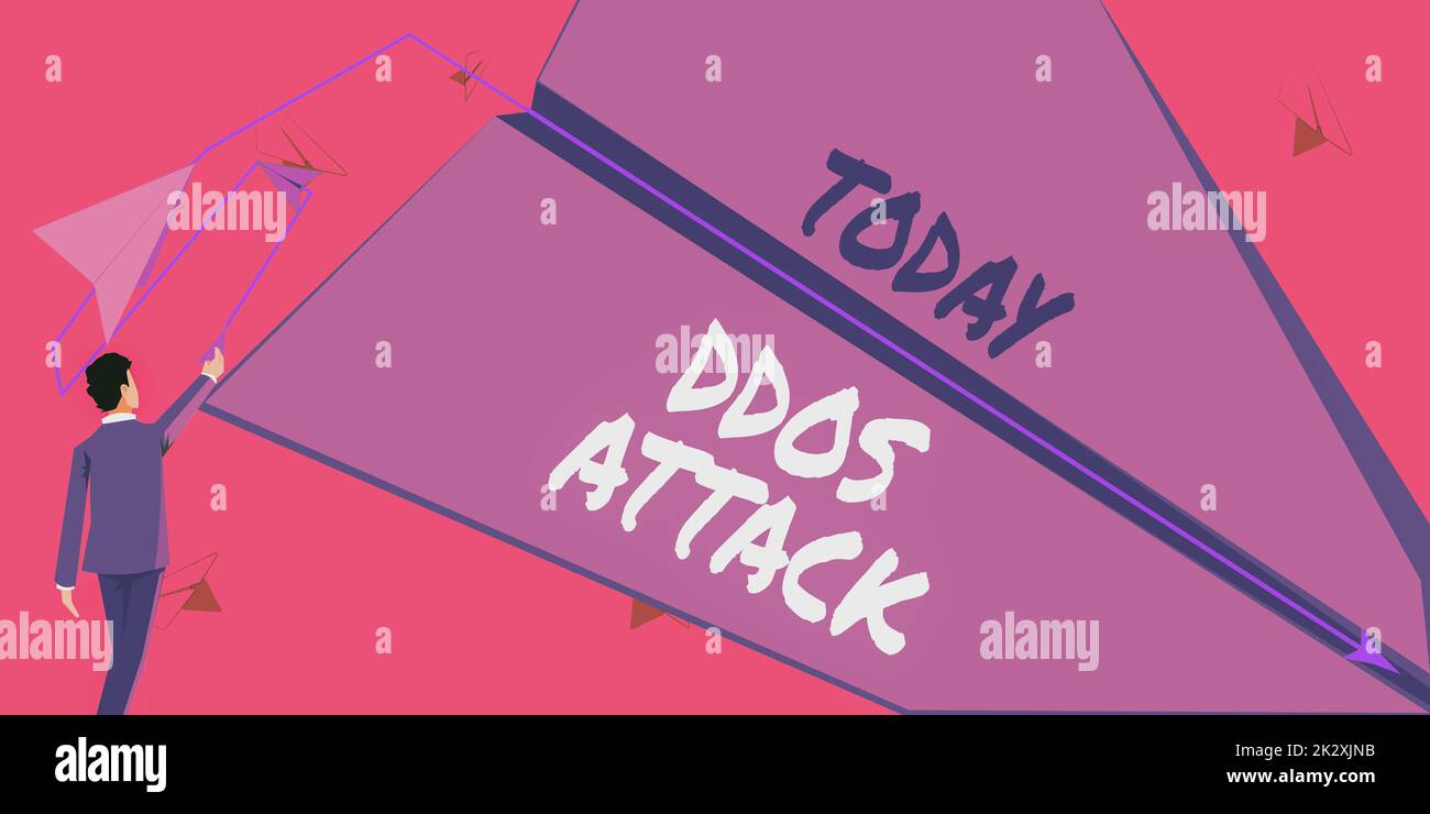 Conceptual display Ddos Attack. Business concept perpetrator seeks to ... Conceptual display Ddos Attack. Business concept perpetrator seeks to ...