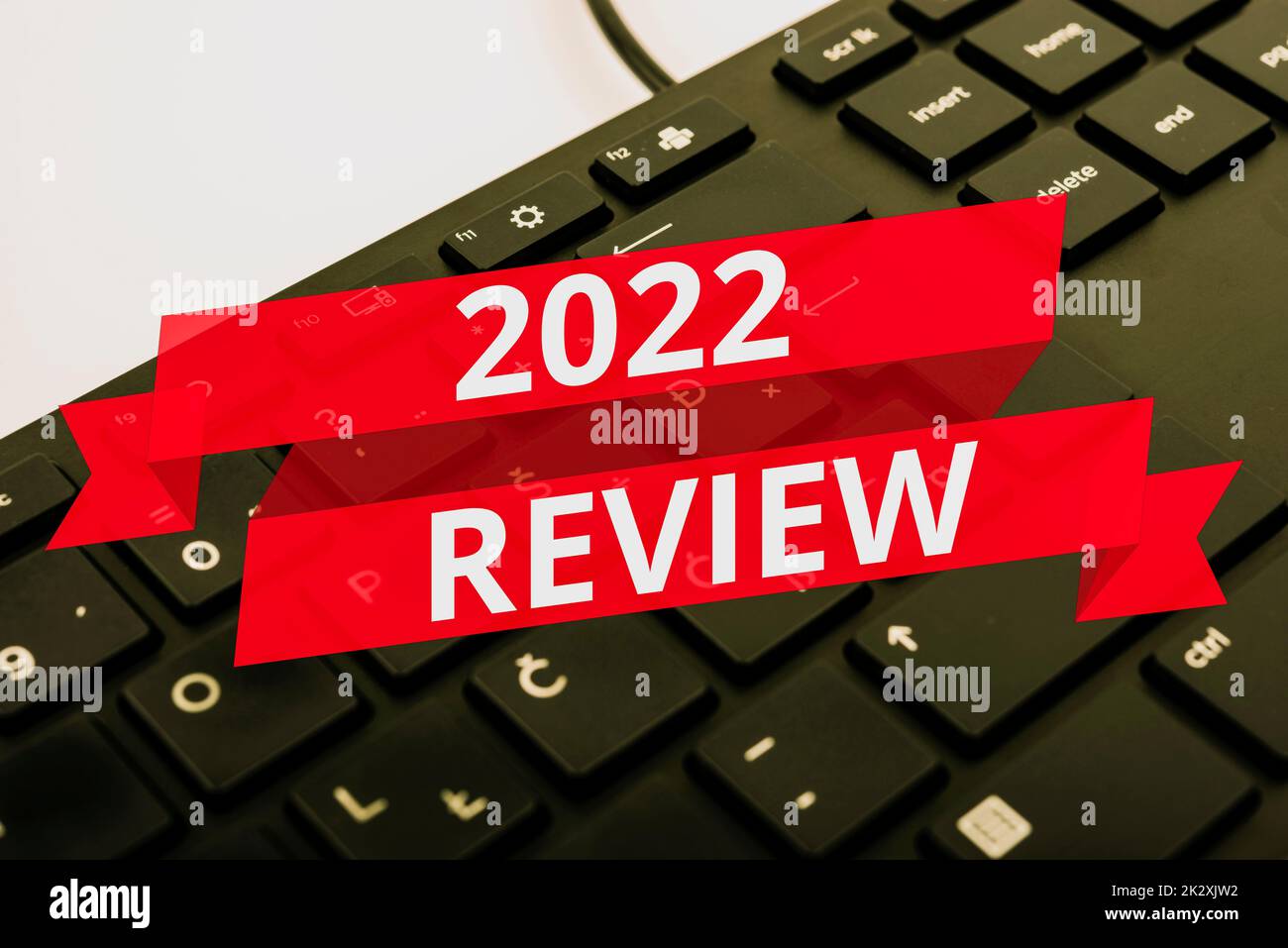 Writing displaying text 2022 Review. Internet Concept seeing important ...