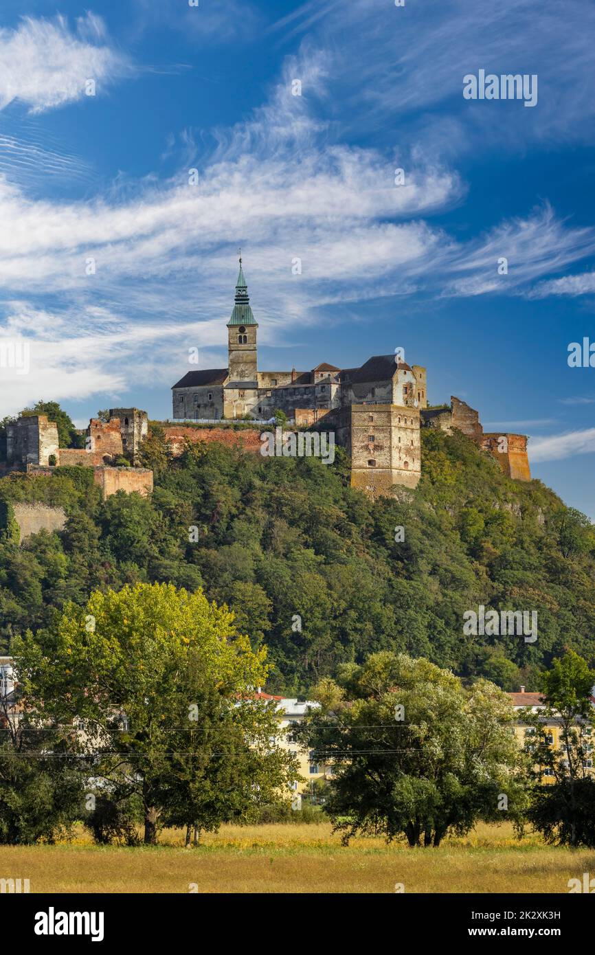 Gussing castle, Southern Burgenland, Austria Stock Photo - Alamy