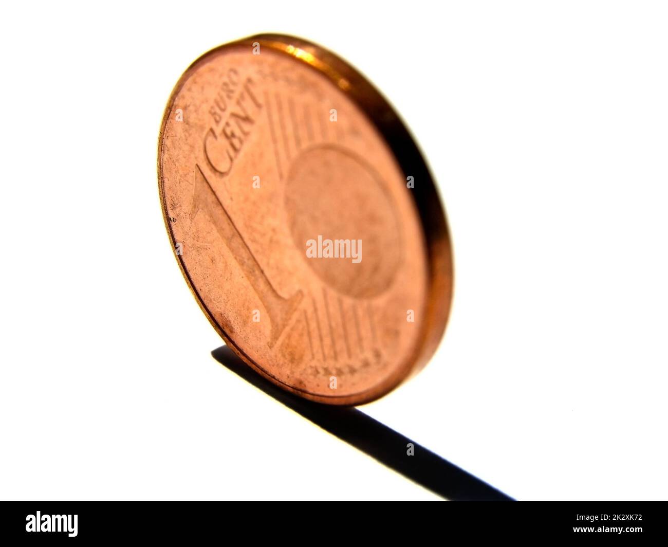 Small change, still life and closeup of euro coins Stock Photo - Alamy