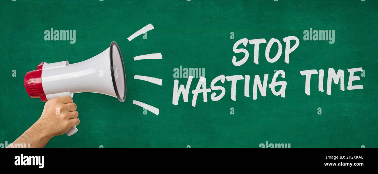 Time wasting hi-res stock photography and images - Alamy