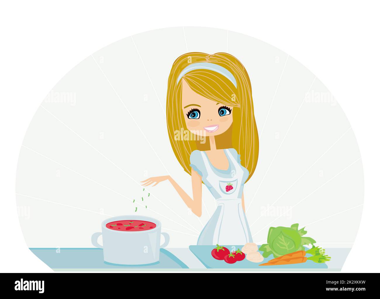 Lunch lady Cut Out Stock Images & Pictures - Alamy