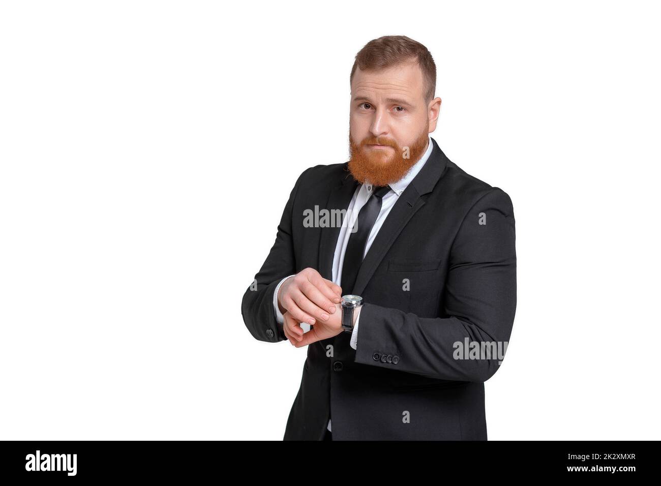 Business man in suit Stock Photo - Alamy