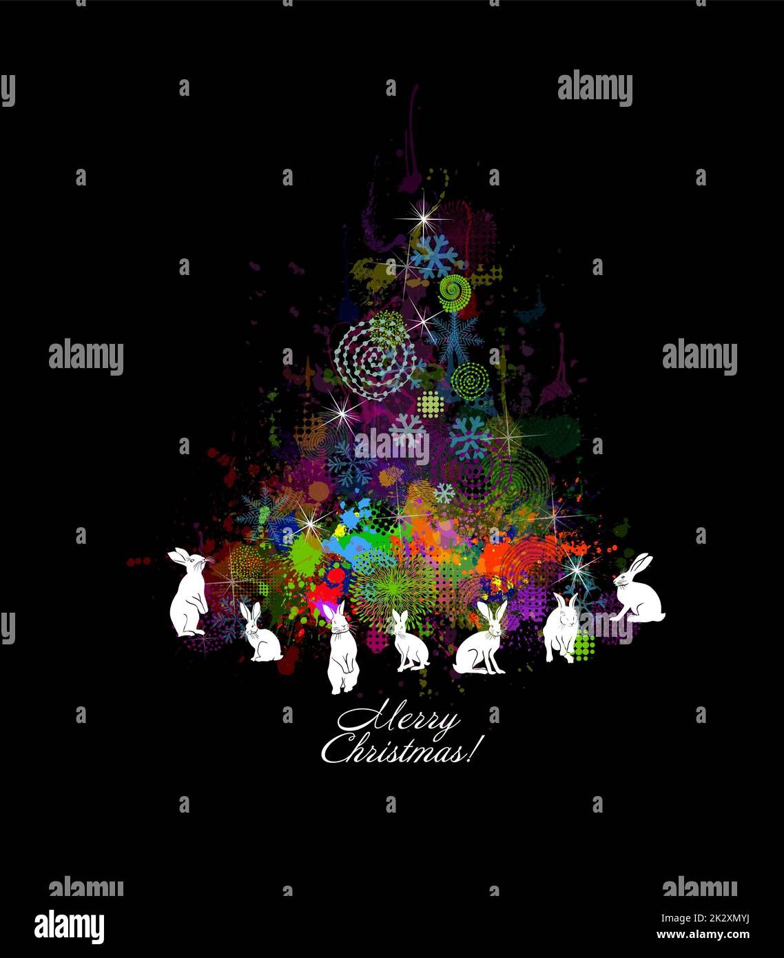 Sitting hares Stock Vector Images - Alamy