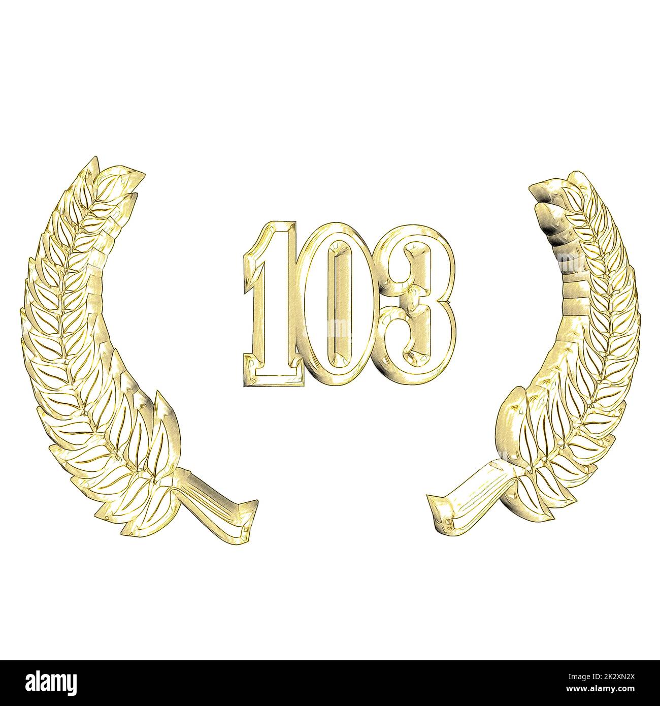 103 number Cut Out Stock Images & Pictures - Alamy