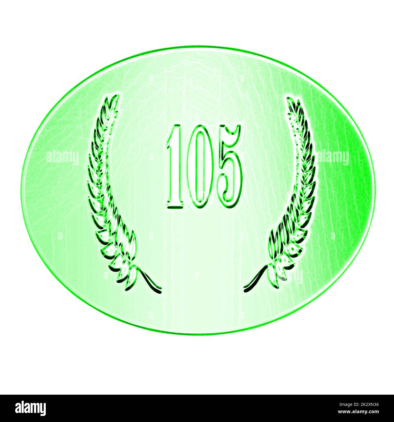 3d number 105 Cut Out Stock Images & Pictures - Alamy