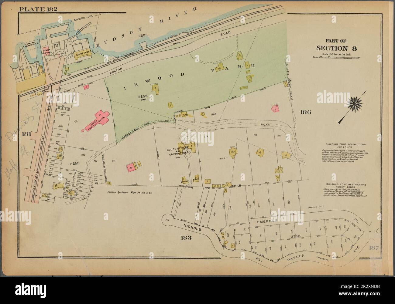 Emerson map hi-res stock photography and images - Alamy