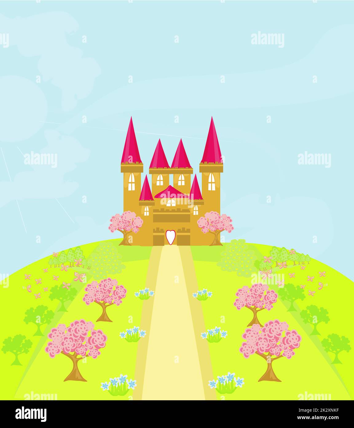 Fairy tale castle hi-res stock photography and images - Alamy