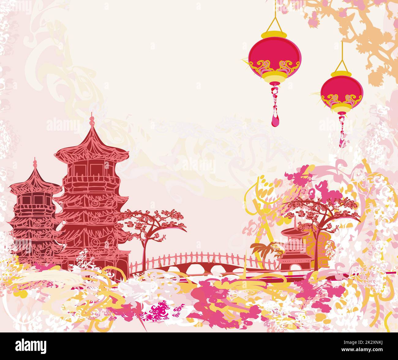 Asian arch building symbol hi-res stock photography and images - Alamy