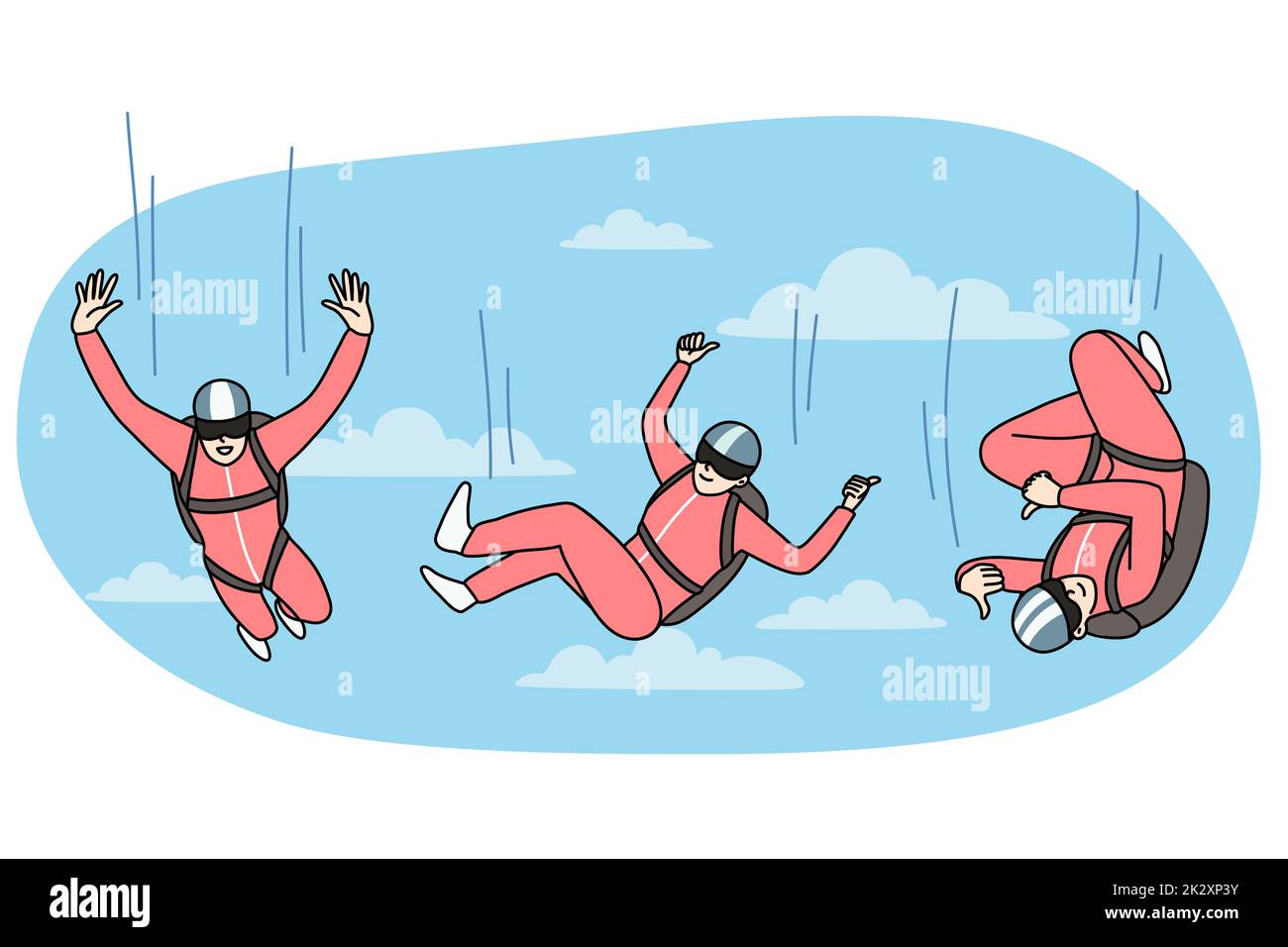 Fall person people character Cut Out Stock Images & Pictures - Alamy