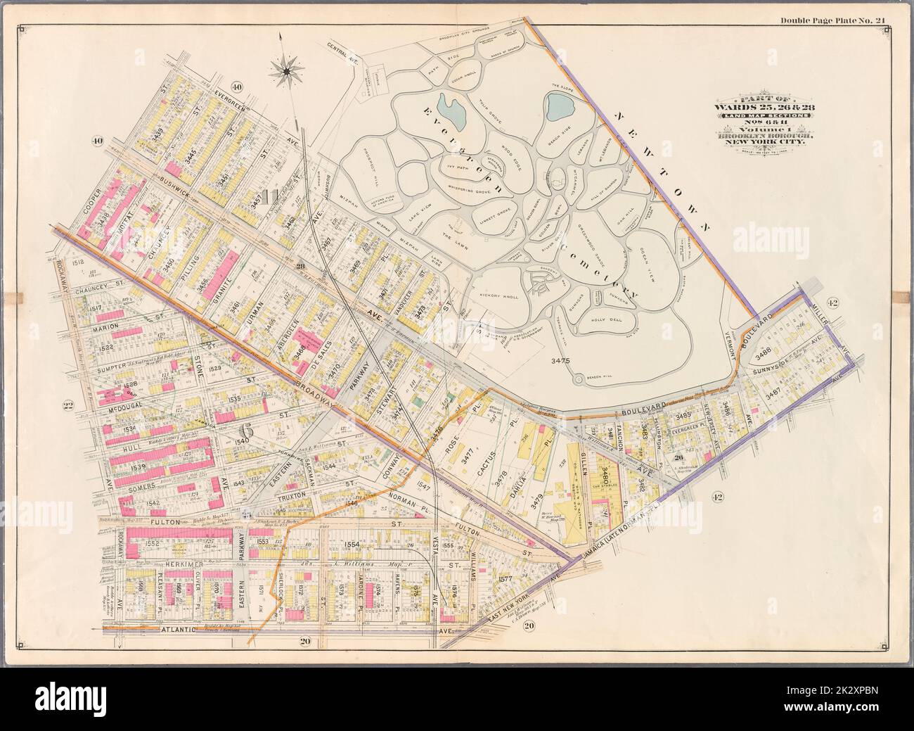 Cartographic, Maps. 1898. Lionel Pincus and Princess Firyal Map ...